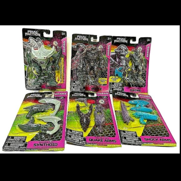 Final Faction | Toys | Final Faction Kharn Weapons 6 Complete Series ...